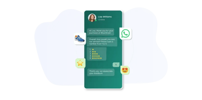 How to Collect Customer Feedback via WhatsApp API