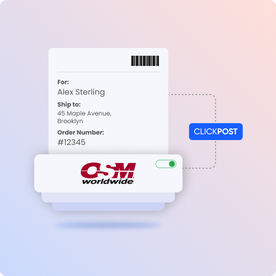 OSM Worldwide API Integration and Tracking with ClickPost