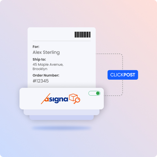Asigna API Integration and Tracking with ClickPost