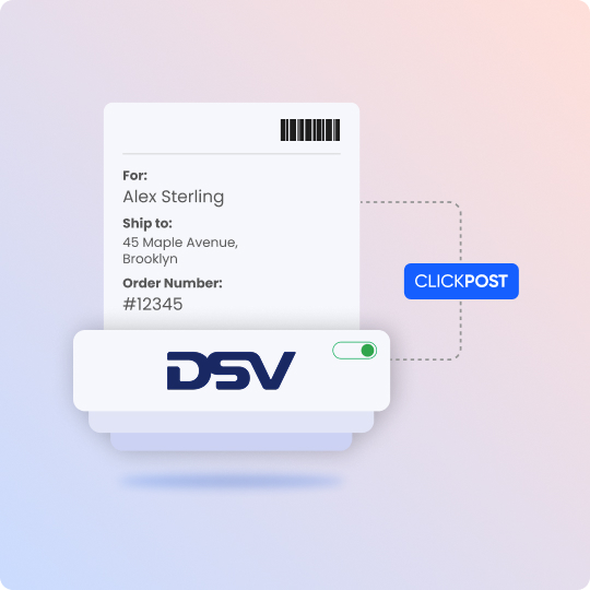 DSV API Integration & Tracking with ClickPost