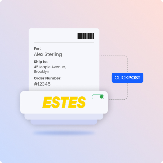 Estes API Integration and Tracking with ClickPost
