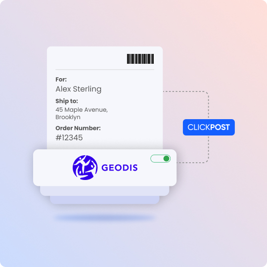 Geodis API Integration & Tracking with ClickPost