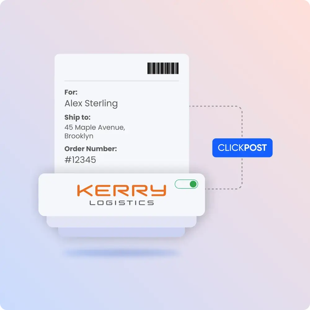 Kerry Logistics API Integration & Tracking with ClickPost
