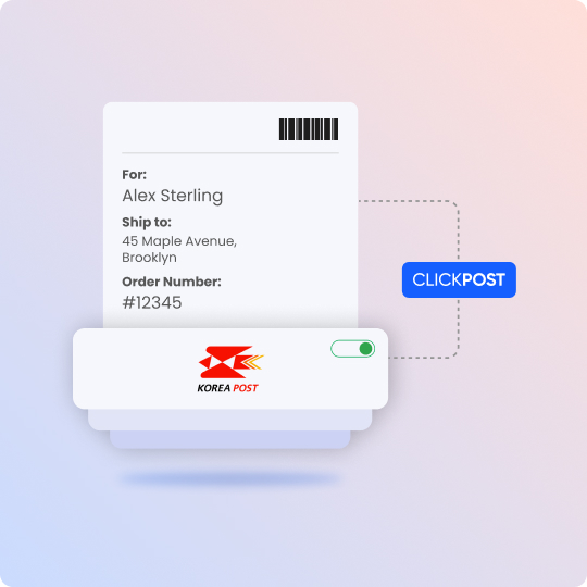 Korea Post API Integration and Tracking with ClickPost