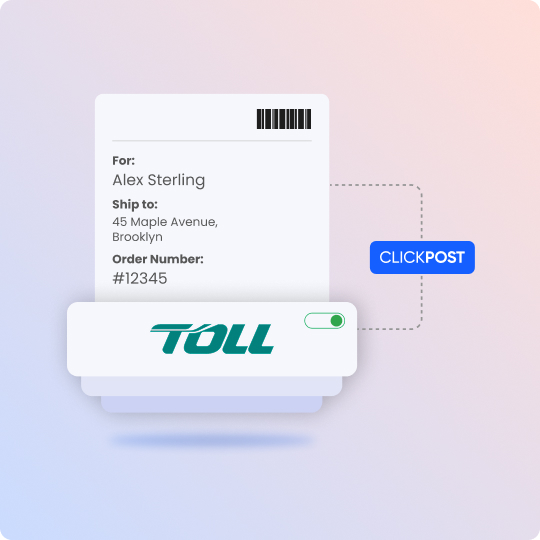Toll Priority API Integration & Tracking with ClickPost